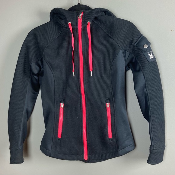 Spyder | Jackets & Coats | Spyder Jacket Shell Thermal Hoodie Core ...
